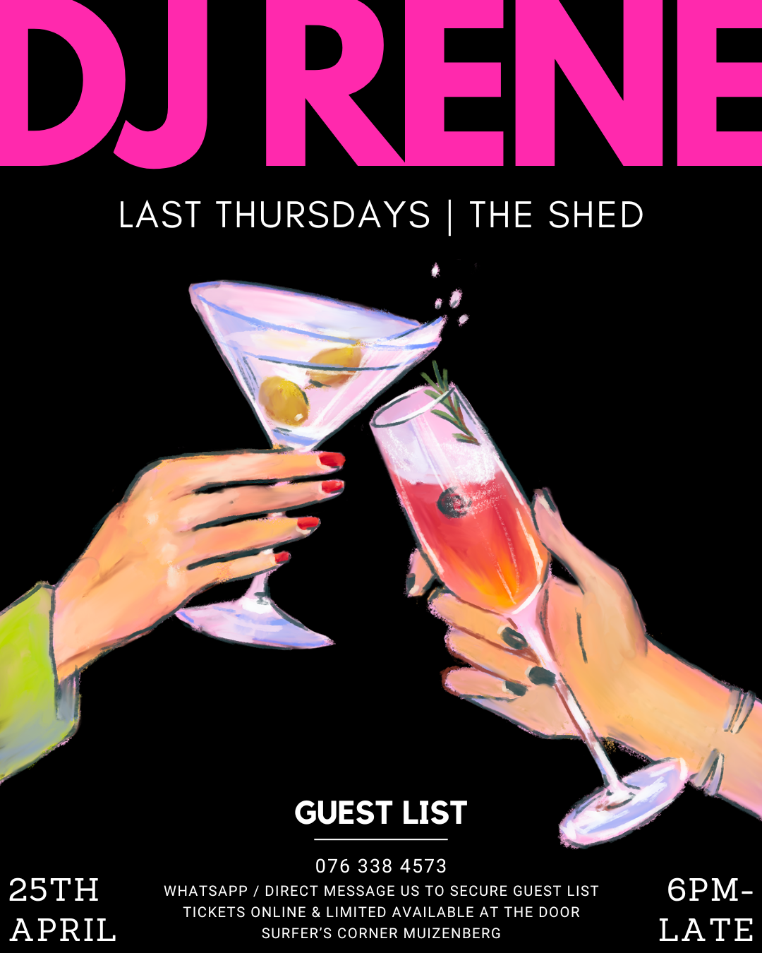 LAST THURSDAYS with DJ Rene – The Shed CPT